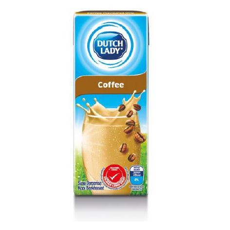 Dutch Lady UHT Milk (6 x 200ml) ~ Full Cream- Low Fat- Strawberry ...