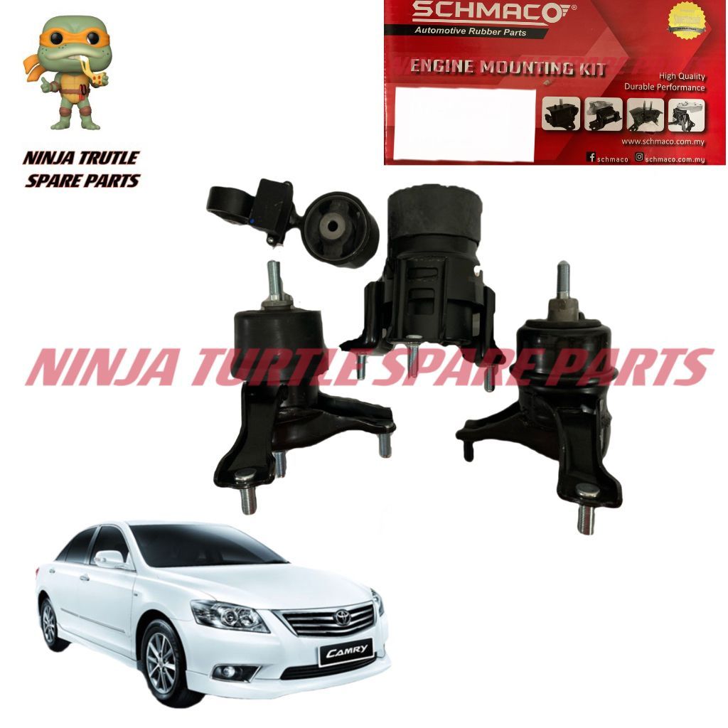 TOYOTA CAMRY ACV40 2.4 ENGINE MOUTING KIT SET SCHMACO STY-A4070-KIT ...