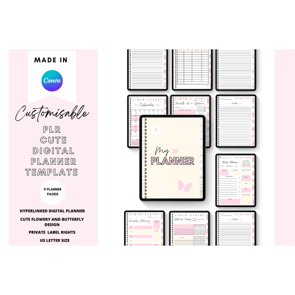 Canva Digital Planner (Cute Design) | Shopee Malaysia