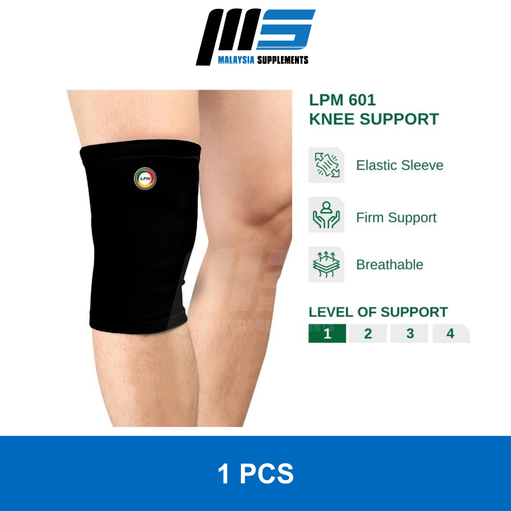 LPM Knee Guard Support 601 (1 Unit) - Knee Pain Relief, Lutut Sakit ...