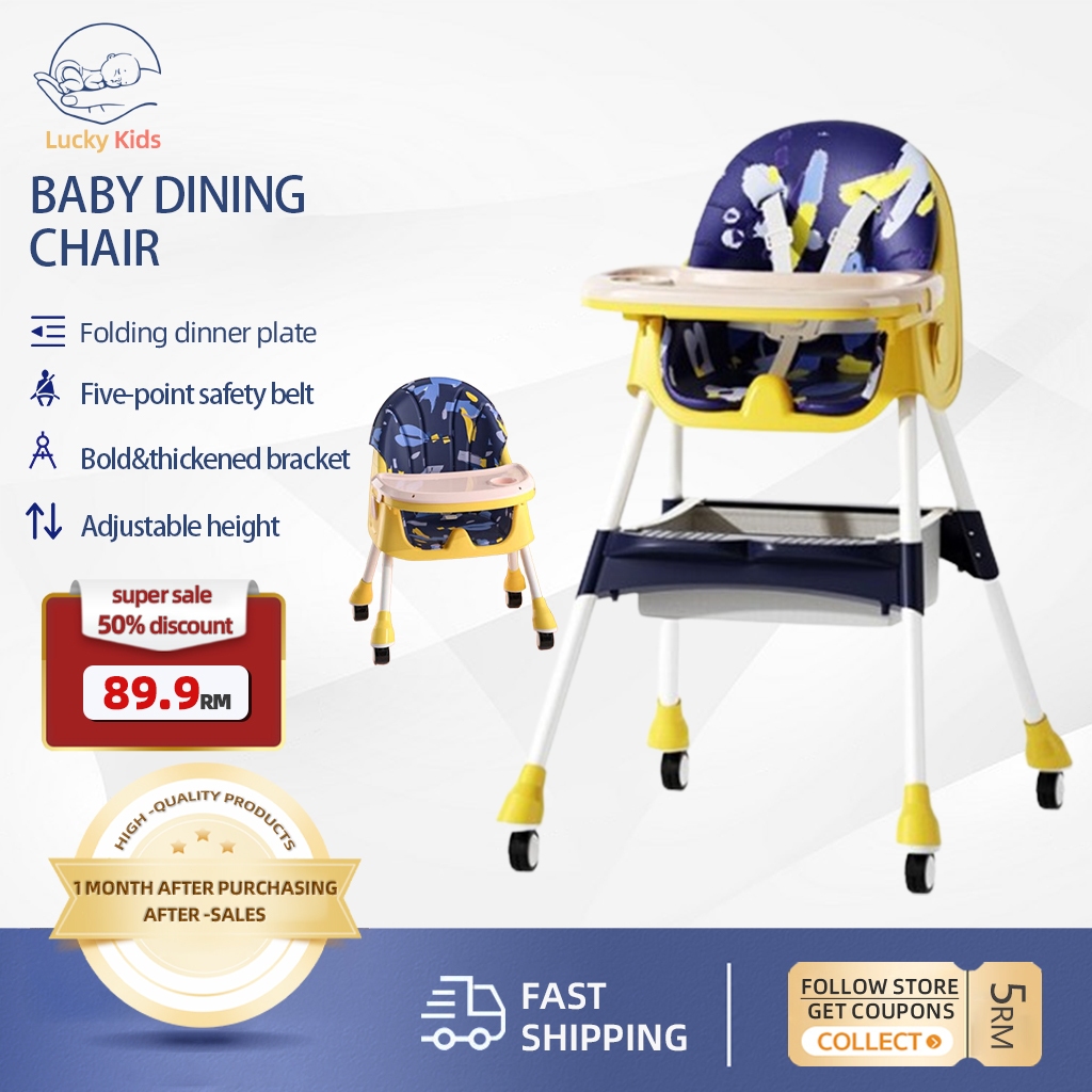 3 in1 Baby Chair baby dining chair Chair Foldable Highchairs Booster ...