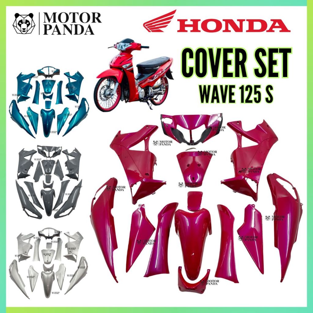 HONDA WAVE125S WAVE125 S WAVE 125 COVER SET COVERSET KAVER KOVER CAVER ...