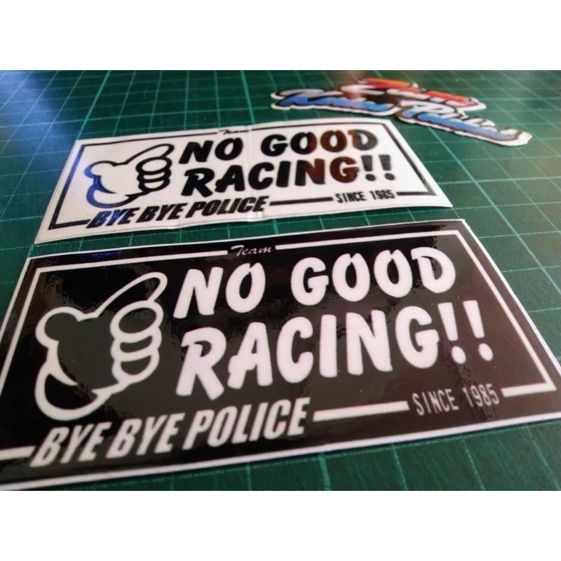 STICKERS TEAM NO GOOD RACING STICKER PRINT LAMINATED STICKER MOTOR ...