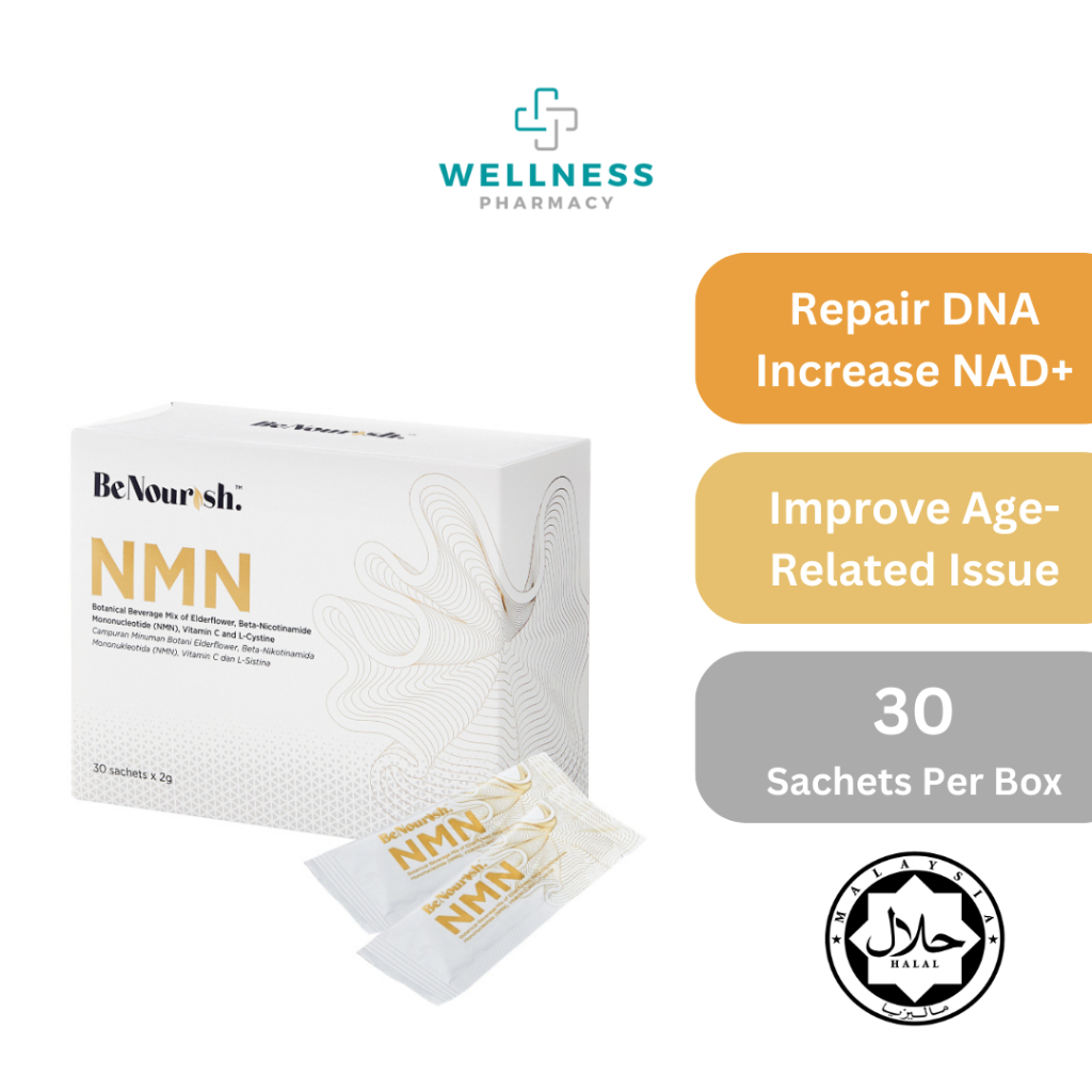 BeNourish NMN DNA Repair Clinically Proven to Increase NAD+ Boost ...