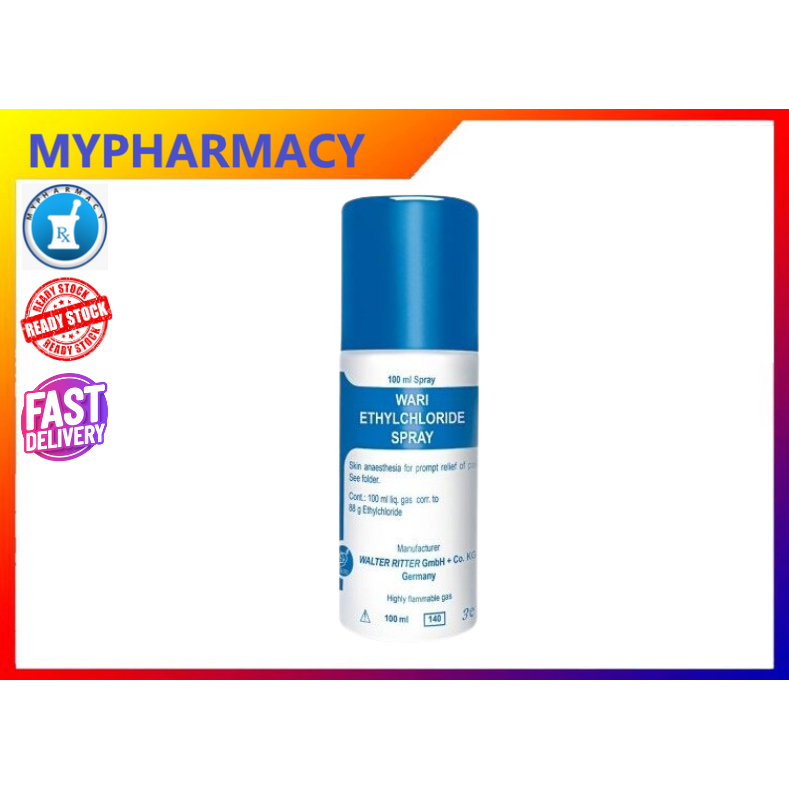 Ethylchloride Spray 100ml / Relief Pain & for Sprain / Spray Bius ...