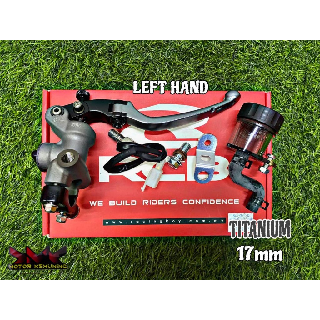 RCB FORGED MASTER PUMP ORIGINAL S1 - 14MM & 17MM (KIRI DAN KANAN) LEFT ...