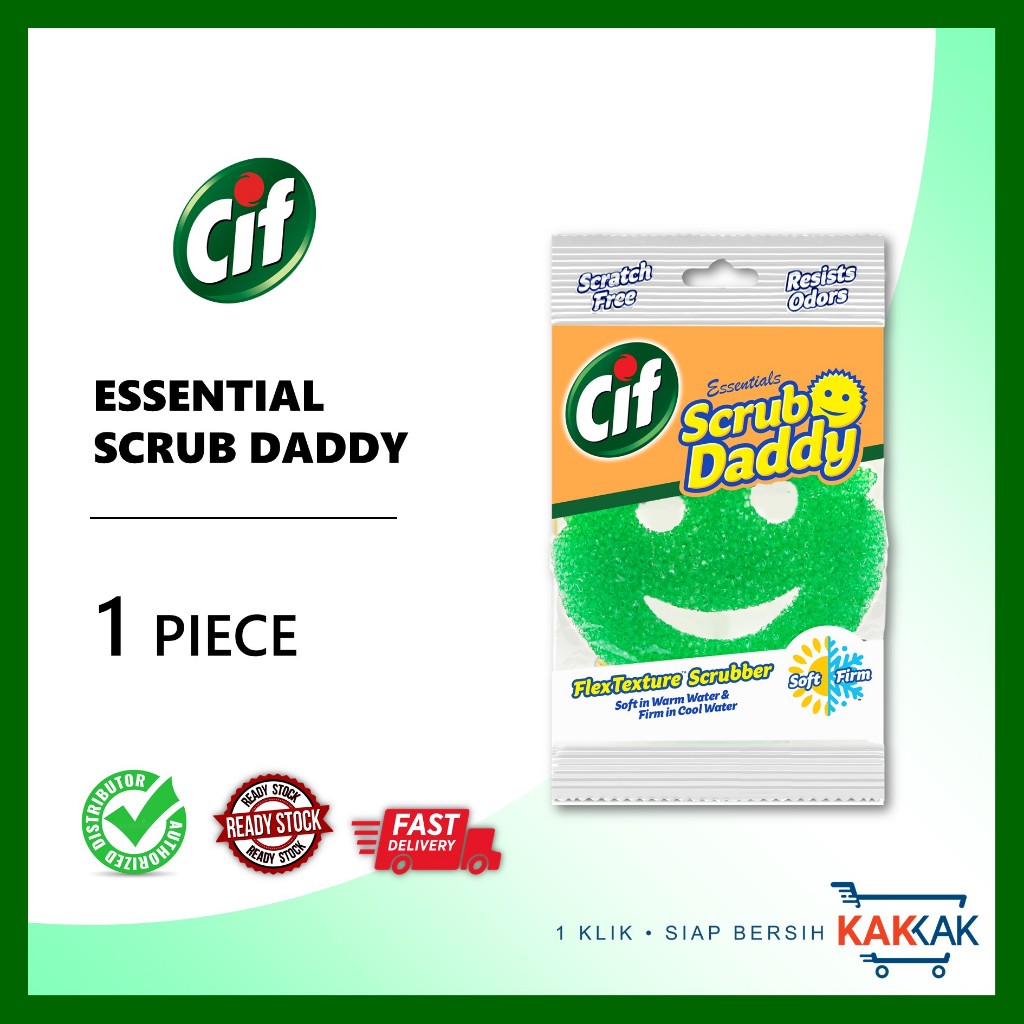 Cif Scrub Daddy Essentials – Span Dapur (1 unit) - Cif Scrub Daddy ...