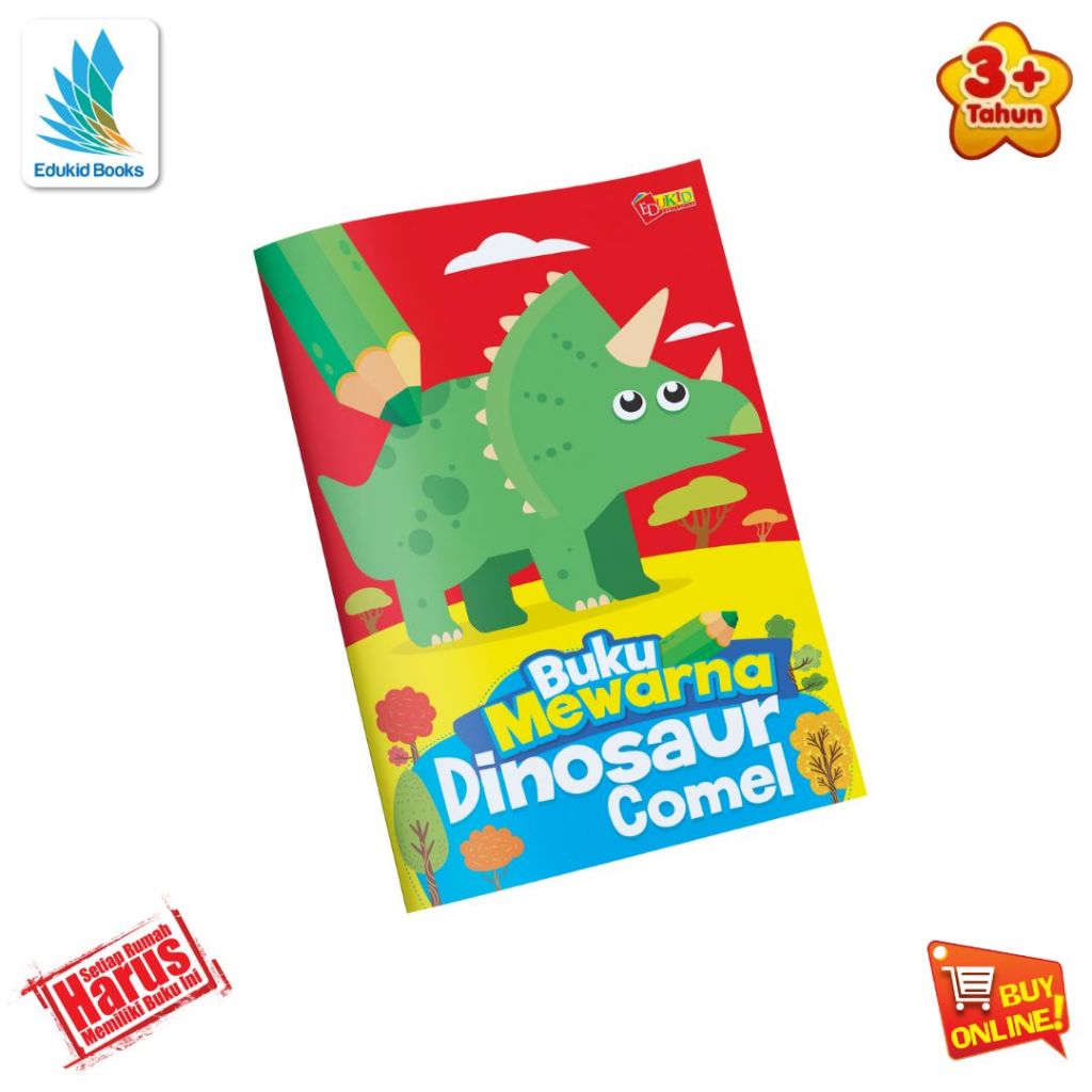Buku Mewarna - Buku Mewarna Dinosaur Comel - Buku Kanak-Kanak ... Buku Mewarna - Buku Mewarna Dinosaur Comel - Buku Kanak-Kanak ...