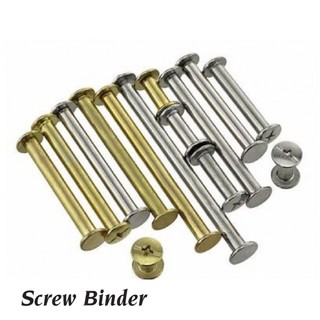 Screw Binder 6mm-100mm | Brass Binding Interscrew + Extension | Similar ...