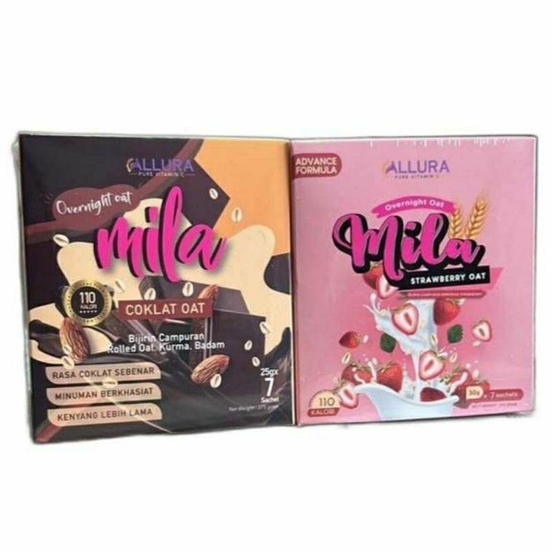 [7 SACHET] MURMUR ALLURA MILA COKLAT OAT SLYM ORIGINAL HQ READY STOCK ...