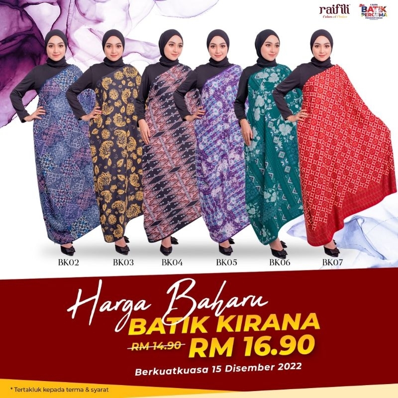 Raifili Batik Kirana Cotton | Shopee Malaysia