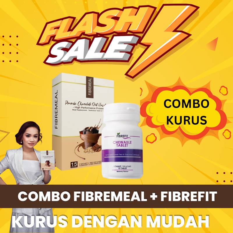 COMBO KURUS A ( FIBREMEAL CHOCOLATE OAT HAZELNUT + FIBREFIT ) | Kurus ...