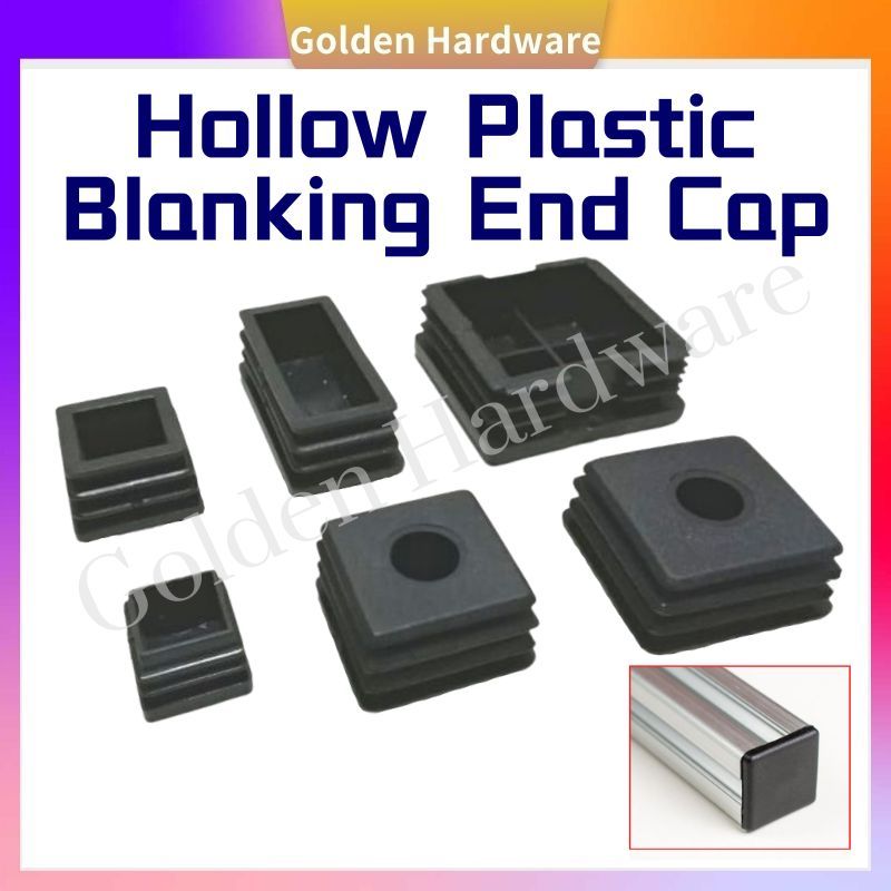 1 Pcs - Hollow Plastic Blanking End Cap - For Tube Insert | Shopee Malaysia
