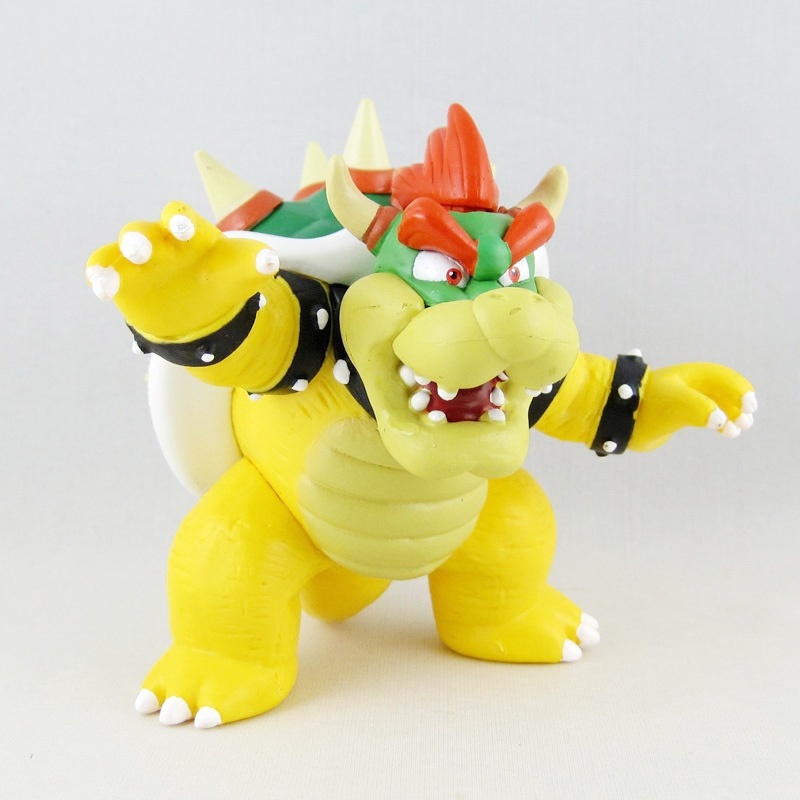9cm Japan Nintendo Game Super Mario Bros. Bowser Koopa Big Devil Bowser ...