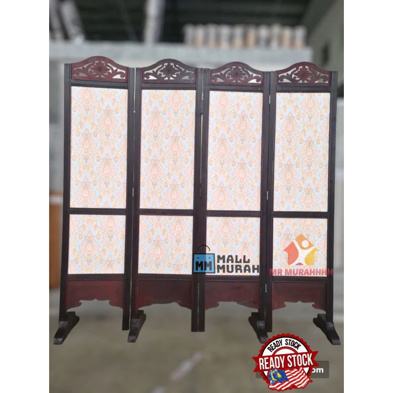 Original partition kayu pembahagi Ruang Kayu Original Wood Screen With ...