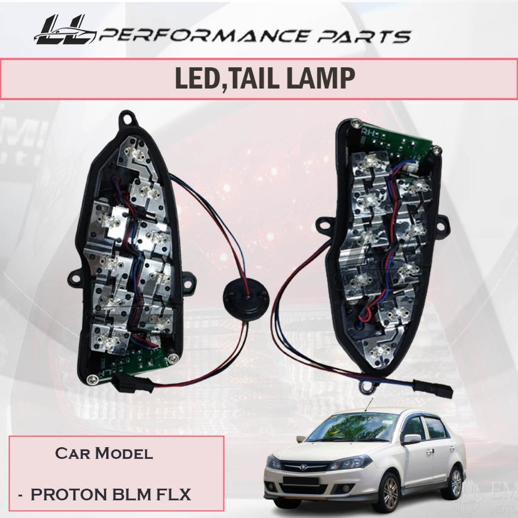 Proton Saga Blm Flx 2011 Rear Tail Lamp Led Light Lamp With Module ...