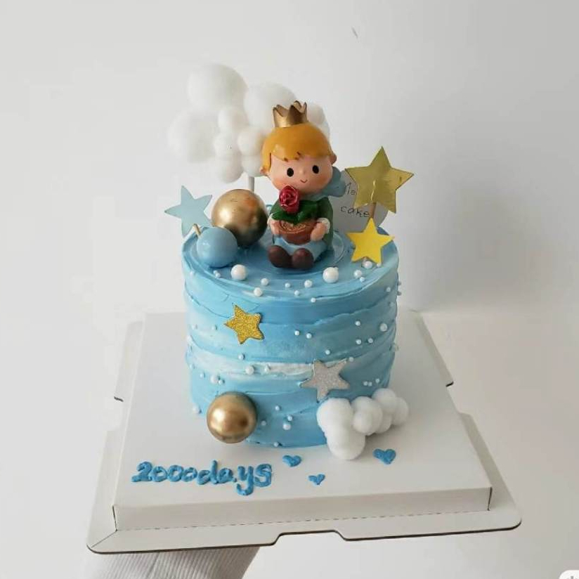 Little Prince Theme Birthday Cake Topper Decoration | Shopee Malaysia