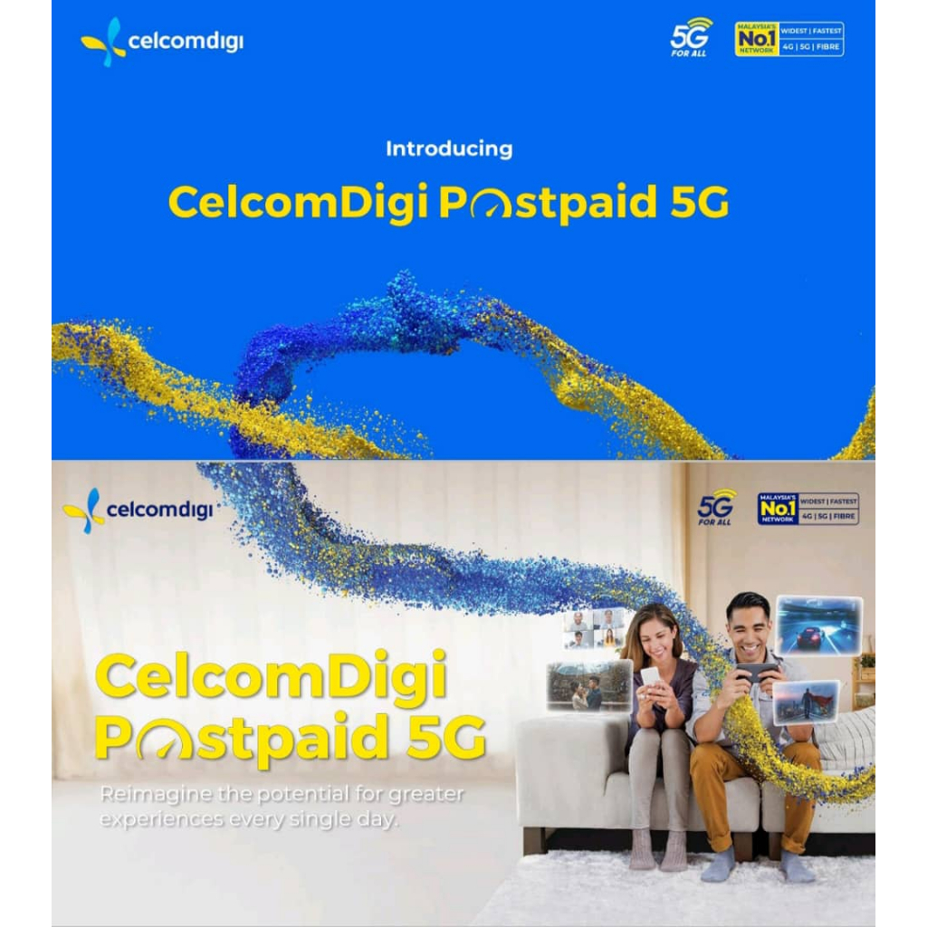 🔥CELCOMDIGI POSTPAID 5G & XPAX POSTPAID 5G - KEKAL NOM SAHAJA | Shopee ...