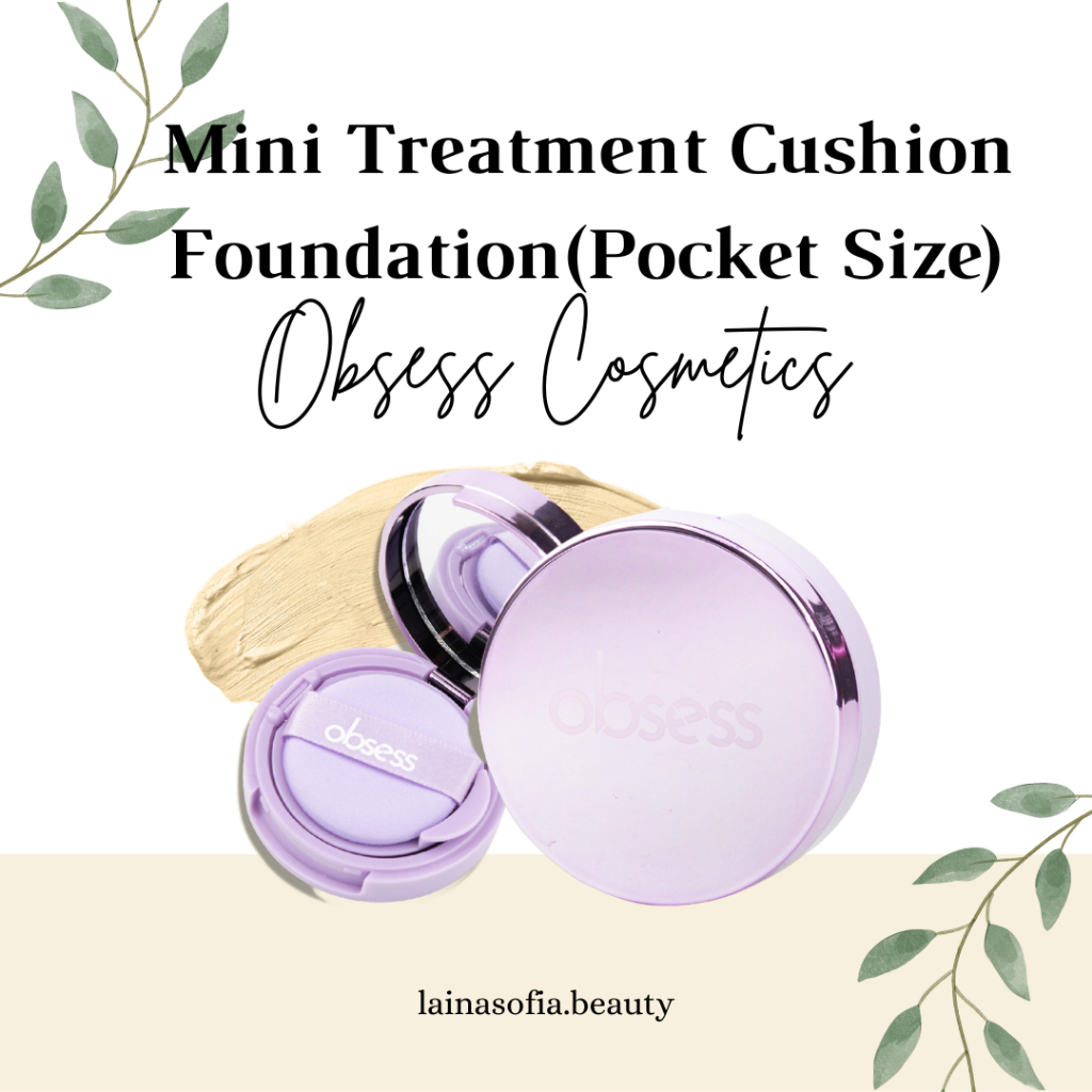 POCKET SIZE TREATMENT CUSHION FOUNDATION OBSESS COSMETICS | 5G | TRAVEL ...