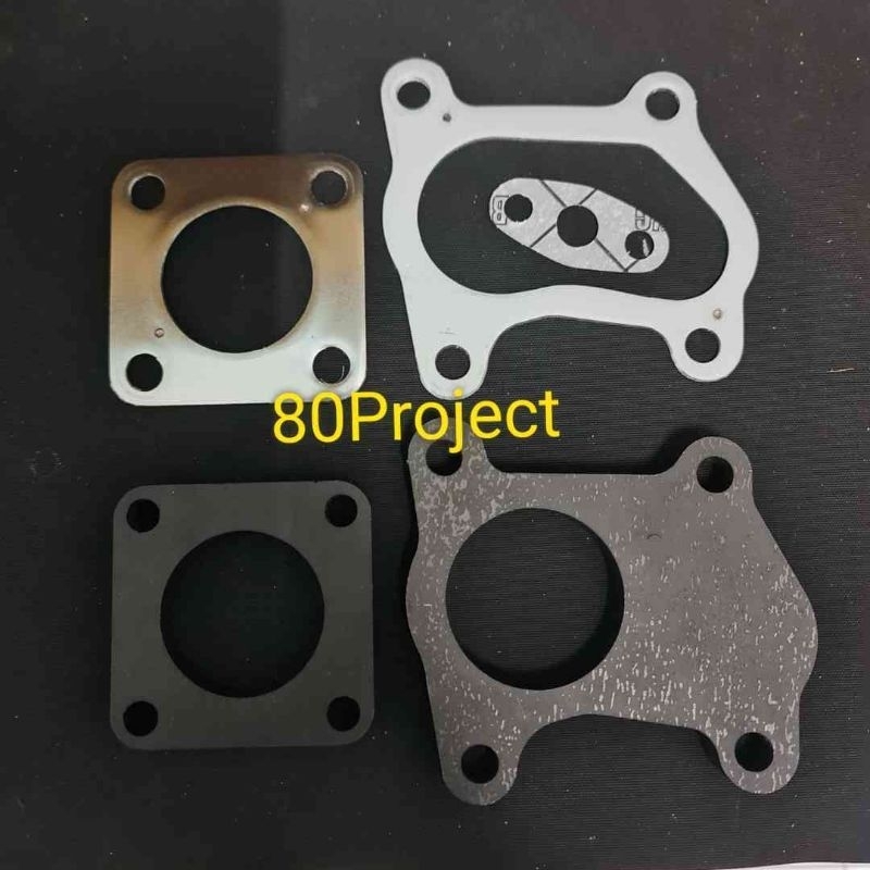 Ford Ranger WL RHF5 Turbo Flange 12mm Downpipe Gasket set 3 Layer ...