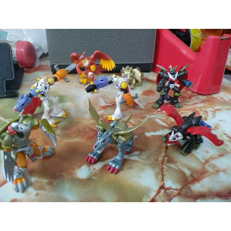 Bandai Gashapon Digimon Wargreymon Metalgarurumon Imperialdramon ...