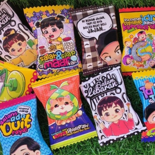 Sampul Duit Raya Gula-Gula 2024 [Top Selling] 1 Pack 7 Pcs | Shopee ...