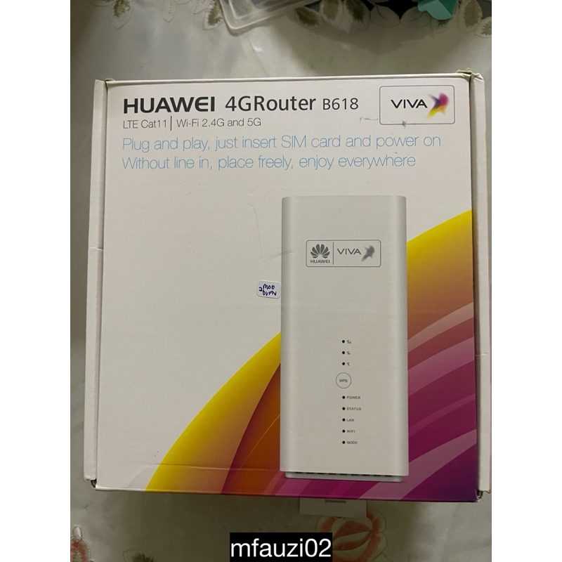 Modem Huawei B618 22D unlocked mod V11 | Shopee Malaysia