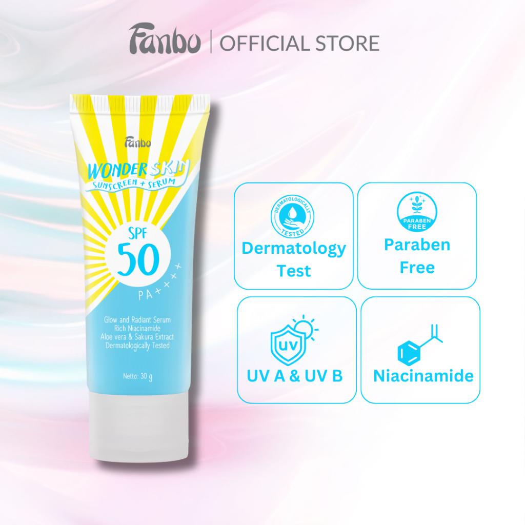 Fanbo Wonder Skin Sunscreen + Serum SPF50 PA++++ 30g | Shopee Malaysia
