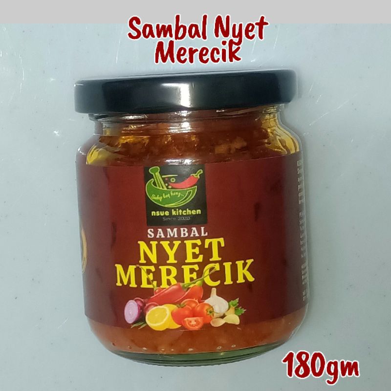 NSUE KITCHEN Sambal Nyet Travel Single Family Pack 30gm 170gm | Shopee ...