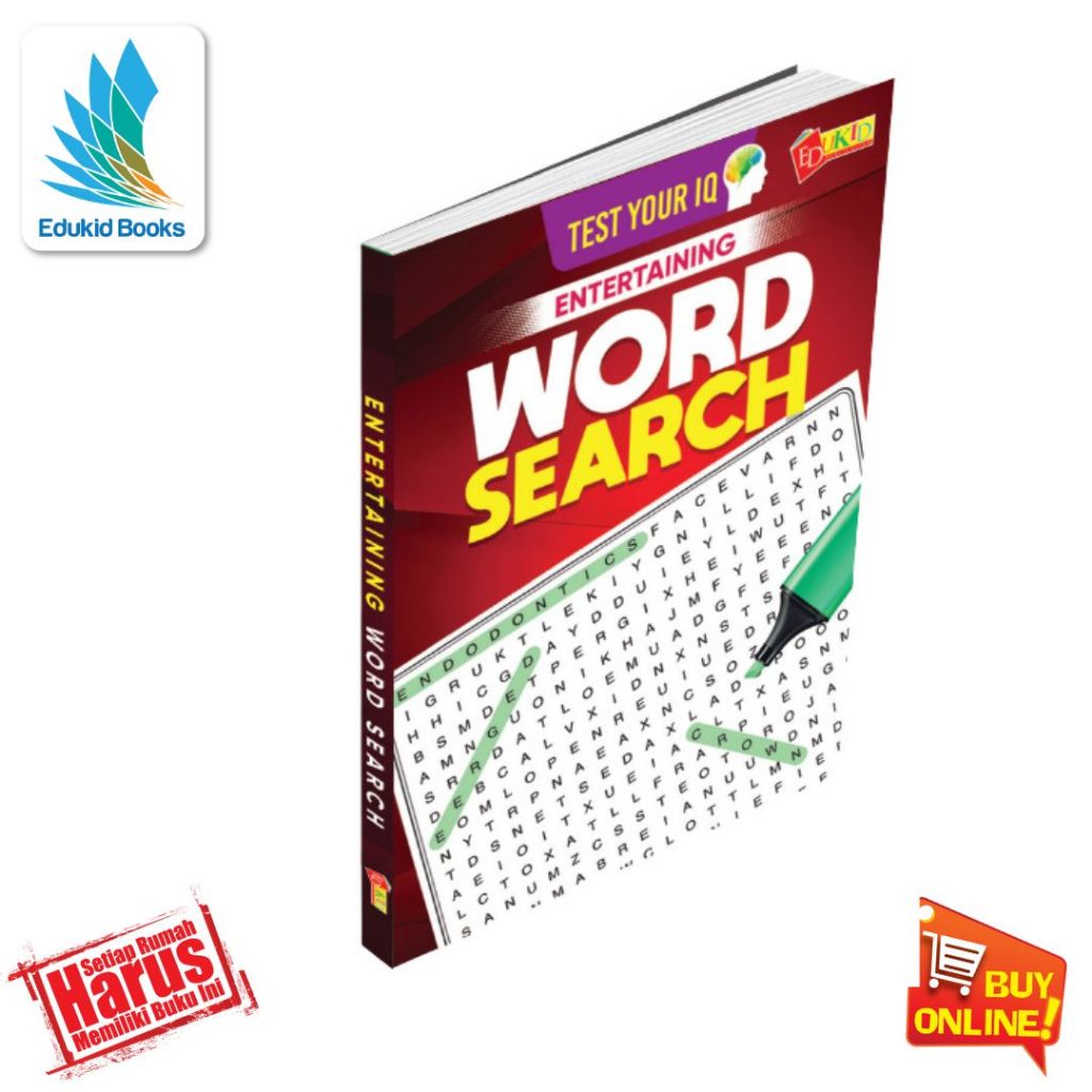 Word Search - Test Your IQ Entertaining Word Search - Finding Word ...