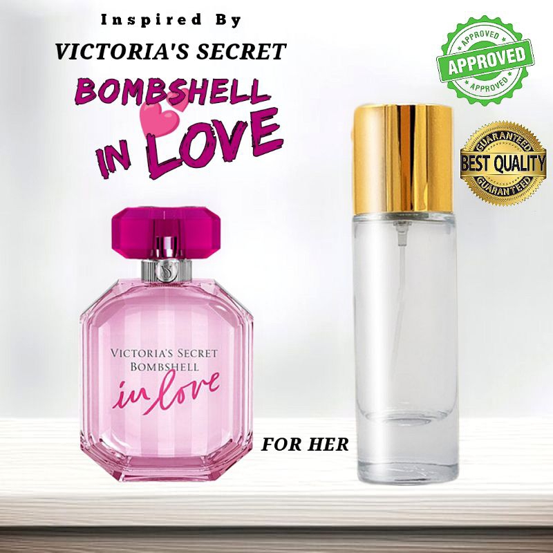 🔥 New EDP Perfume Inspired By BOMBSHELL In LOVE 💕 For Her | Shopee Malaysia