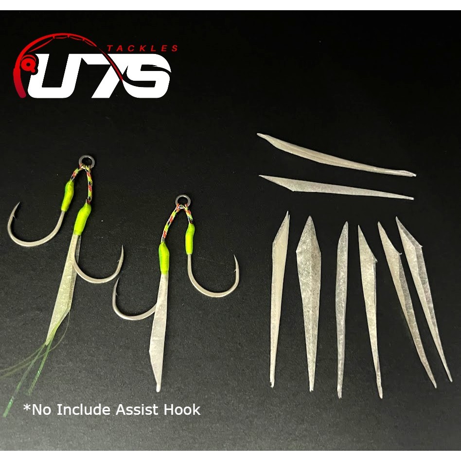 UTS Fish Skin Kertas/Kertas Kulit Ikan/ Custom Sabiki Apollo Rig ...