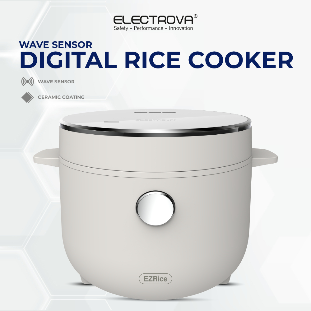 Electrova Digital Rice Cooker EzRice | Shopee Malaysia