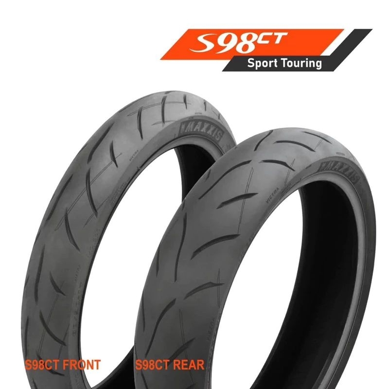 TAYAR MOTOSIKAL Maxxis Victra S98 CT 70/90-17 > 120/70-17 for LC135 ...