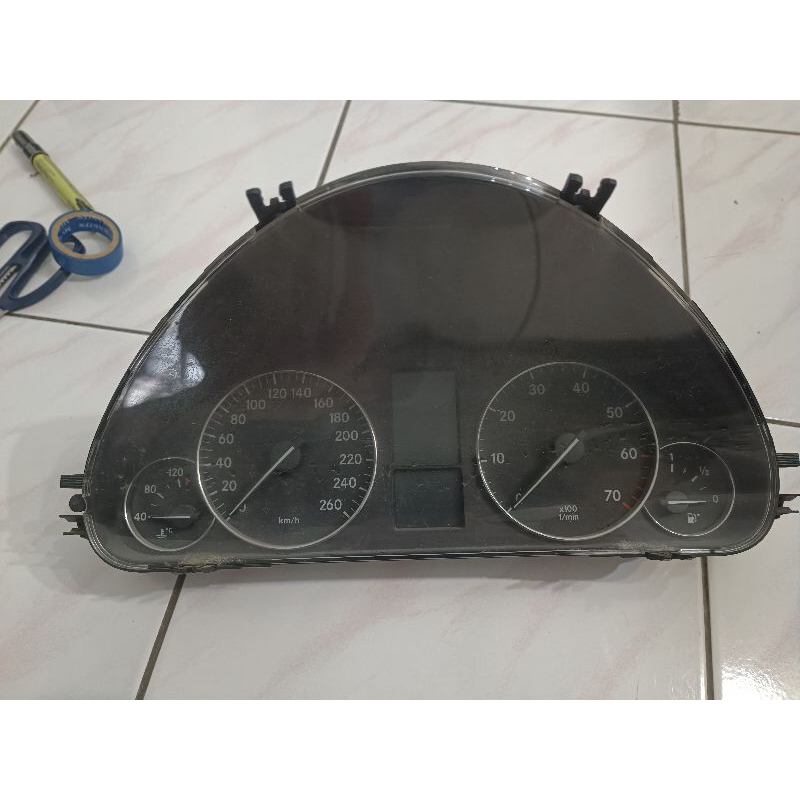 Mercedes W203 KMH Facelift Cluster Meter | Shopee Malaysia