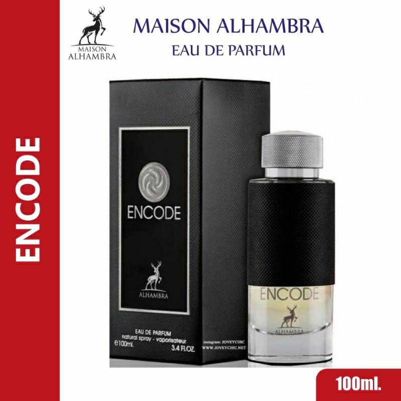 ENCODE BY MAISON ALHAMBRA ORIGINAL ~100 ML EDP PERFUME FROM UAE DUBAI ...