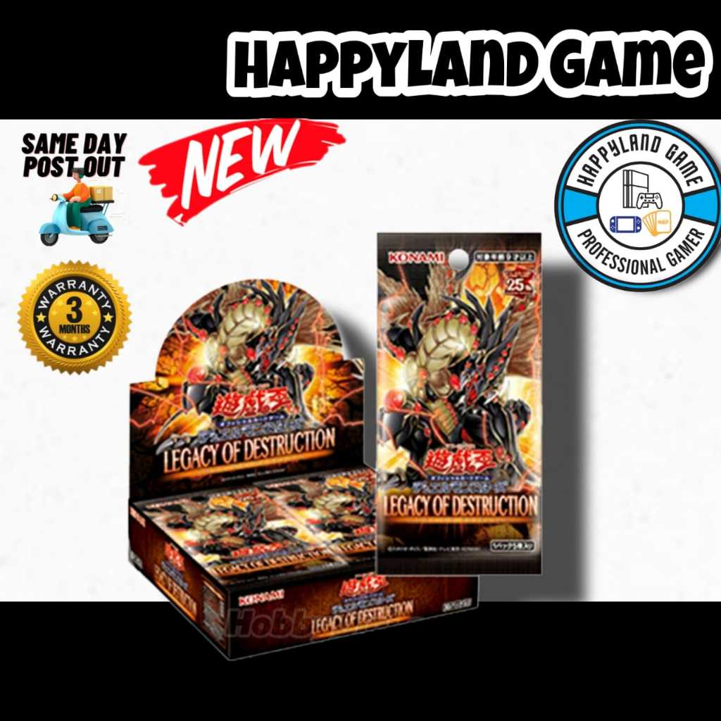 Yugioh Card Game LEGACY OF DESTRUCTION（LEDE）1204 | Shopee Malaysia