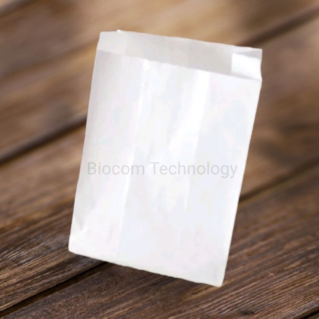 ALL SIZES 100pcs White Bio Paper 4S 5S 8S Bag Food Grade Pisang Goreng ...