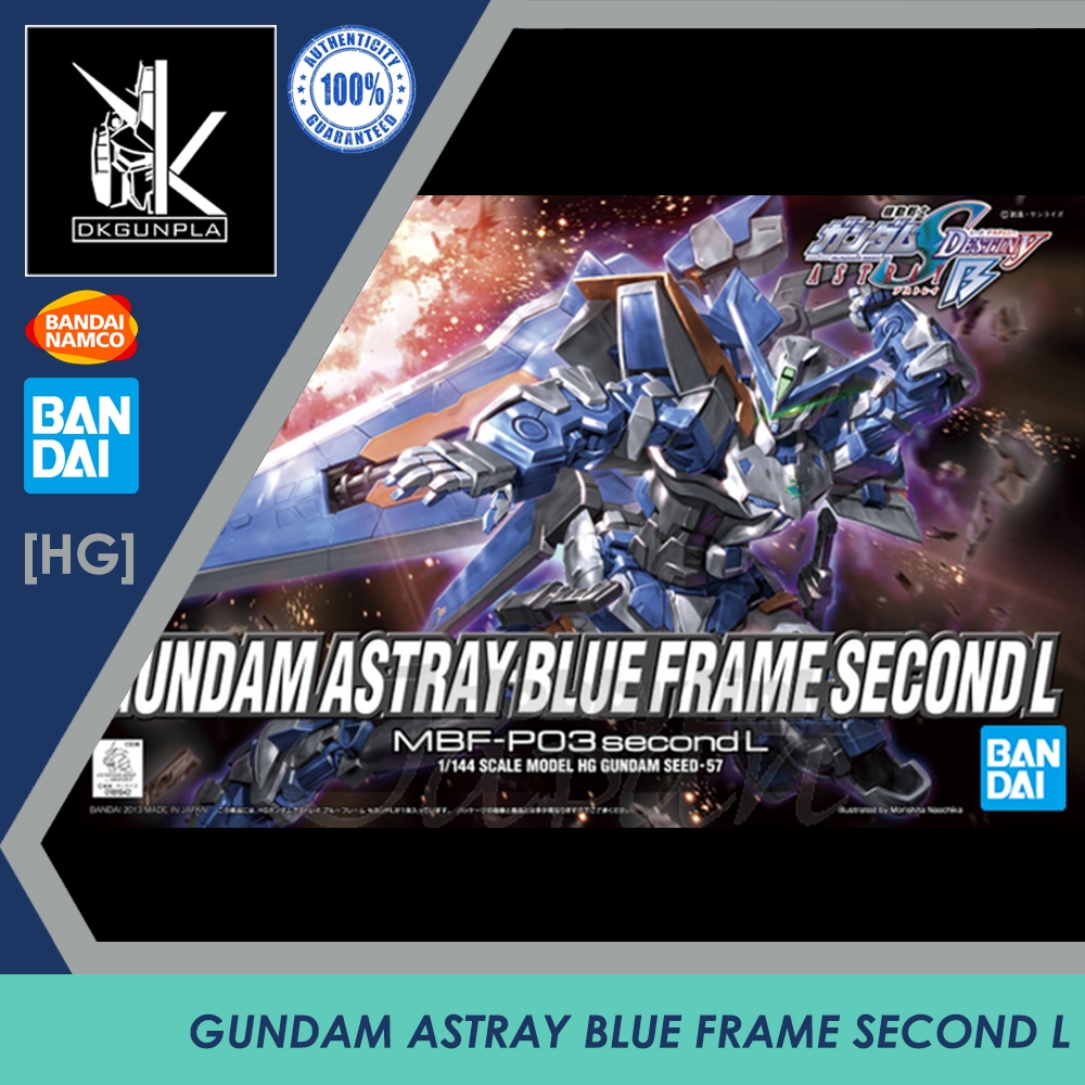 [HG] Gundam Astray Blue Frame Second L | Shopee Malaysia