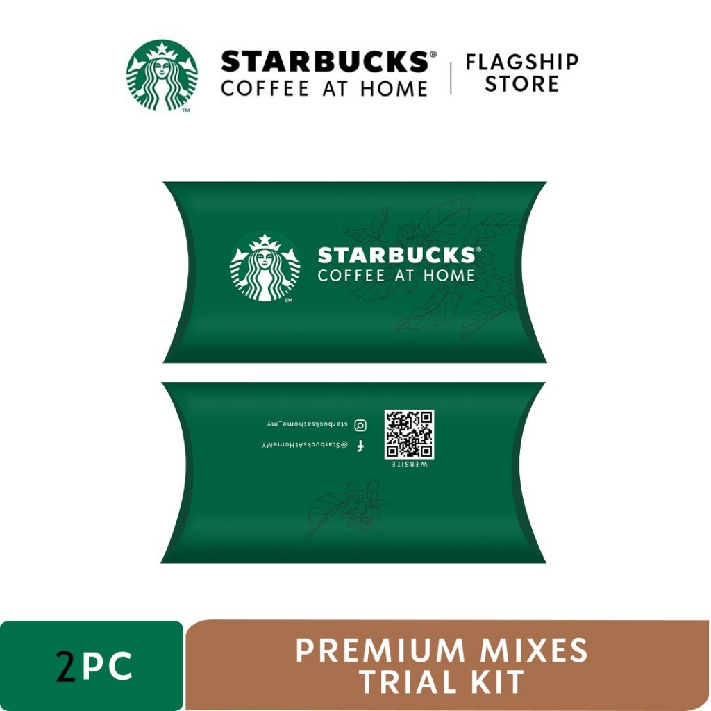 [NOT FOR SALE] STARBUCKS® Premium Mixes Trial Kit worth RM39 (2 Packs ...
