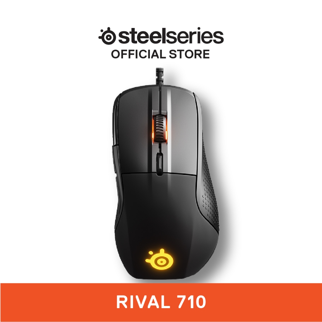 SteelSeries Rival 710 RGB Gaming Mouse with Tactile Alerts Vibration ...