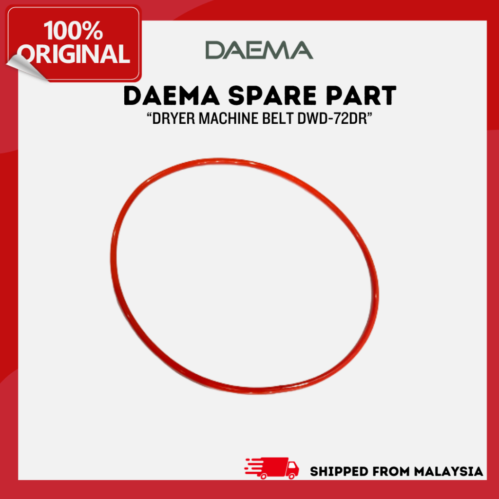 [DAEMA ORIGINAL SPAREPART] DWD 72DR DRYER BELT (BLOWER) | Shopee Malaysia