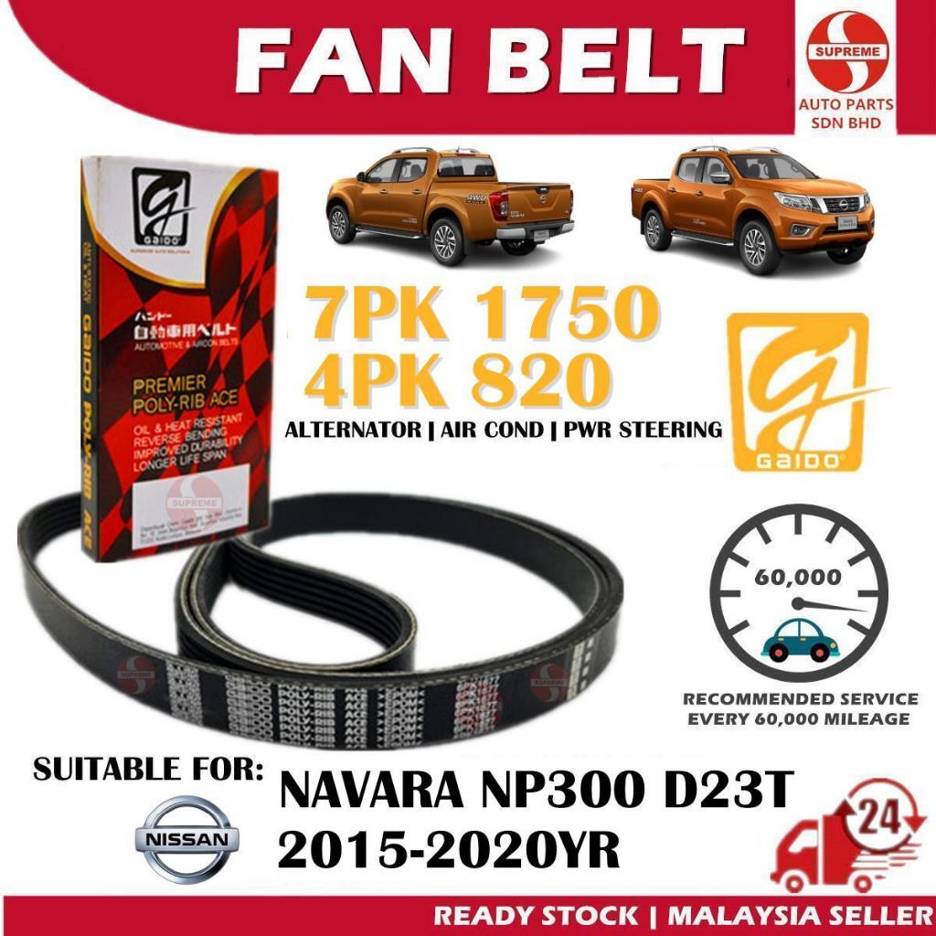 S2U Gaido Fan Belt Nissan Navara NP300 D23T Air Cond Alternator Power ...