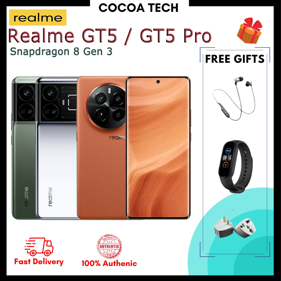 (New) Realme GT 5 Pro Snapdragon 8 Gen 3 /Realme GT 5 Snapdragon 8 Gen ...