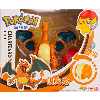 Pokemon Action Figures Transforming Figure Charizard Pocket Monster ...