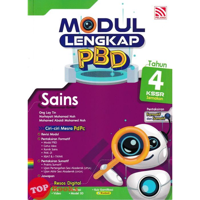 [TOPBOOKS Pelangi] Modul Lengkap PBD Sains Tahun 4 KSSR Semakan (2024) | Shopee Malaysia