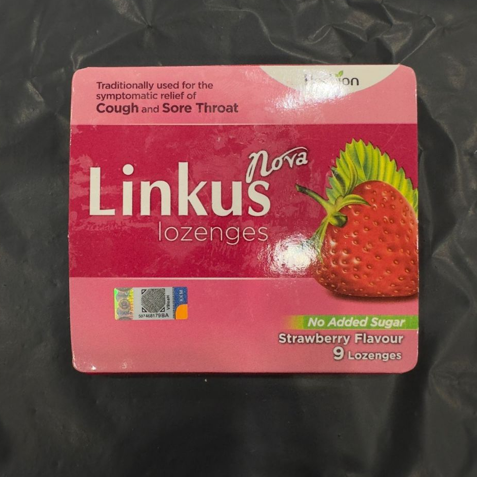 Linkus Lozenges Strawberry Flavour ( 9 Lozenges ) | Shopee Malaysia