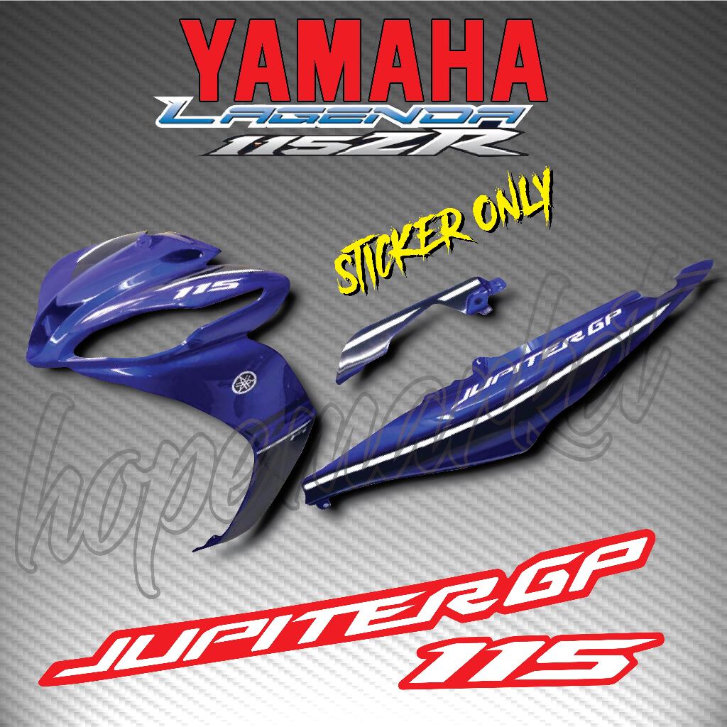 STRIPE MOTOR YAMAHA SRL115ZR SRL 115 Fi JUPITER GP (2) CUSTOM BODY ...
