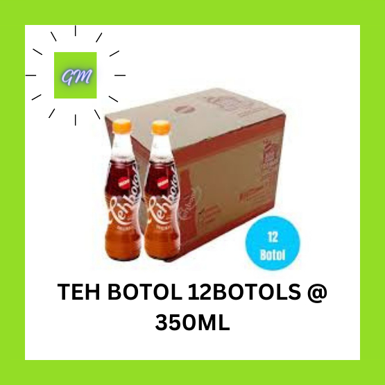 TEH BOTOL SOSRO 350 ML - 12 BOTOLS / 24 BOTOLS | Shopee Malaysia