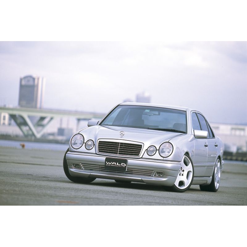Mercedes E-class w210 wald bodykit Fiberglass front skirt | Shopee Malaysia